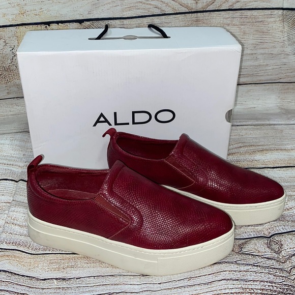 Aldo | Shoes | Aldo Segreti Snake Embossed Sneaker Sz 8 | Poshmark